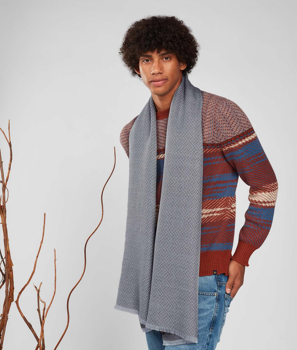 Sarga Espigas Double Face Scarf – Patapampa USA